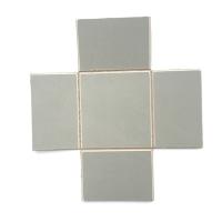 China 600gsm Grey Board For Packing Shirts Shirt Supporting Grey Cardboard for sale