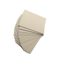 China Recyclable Pulp Grey Cardboard , Gray Paperboard High Stiffness 0.4mm-3.0mm for sale