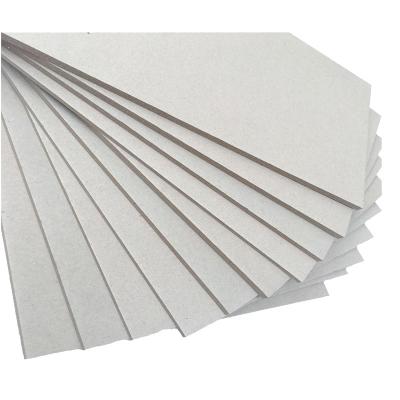 China Custom Gsm 2mm Grey Cardboard Sheets , Hard Board Paper Smooth Surface for sale