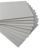 China Paper Pulp Grey Paper Board Sheets For Book Covers Or Furniture Backboards for sale