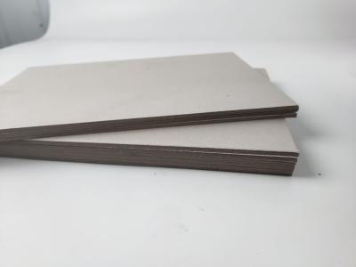 China 0.5/1/1.5/2/2.5/3/4/5mm Gray Cardboard Coated Duplex Board With Grey for sale