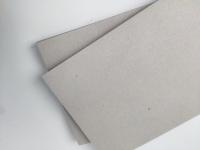 China 0.5/1/1.5/2/2.5/3/4/5mm Gray Cardboard Coated Duplex Board With Grey for sale