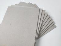 China 0.5/1/1.5/2/2.5/3/4/5mm Gray Cardboard Coated Duplex Board With Grey for sale