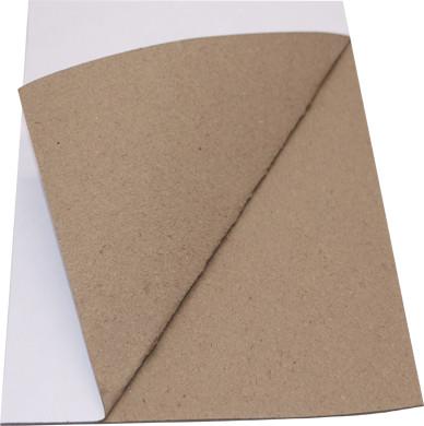 China New Fast Delivery Coated Small Box White Recycled Fiber length Duplex Paperboard for sale
