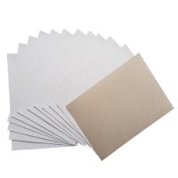 China New Fast Delivery Coated Small Box White Recycled Fiber length Duplex Paperboard for sale