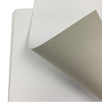 China Wood Pulp Recycled Duplex Board Paper 240gsm 350 Gsm 400gsm for Digital Printing for sale