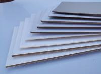 China Moisture Proof Grey Cardboard Sheets Coated Grey Chipboard Paperboard 350gsm for sale