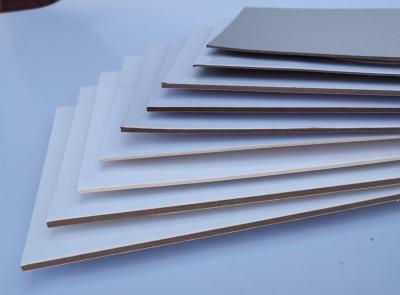 China Moisture Proof Grey Cardboard Sheets Coated Grey Chipboard Paperboard 350gsm for sale