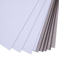 China One Side White Duplex Paper Board 200Gsm 230Gsm 250Gsm 300Gsm 350Gsm 400Gsm 450Gsm for sale