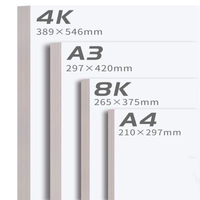China 250gsm 300gsm 350gsm Ivory Board Paper PE Coating One Side Glossy Paper for sale