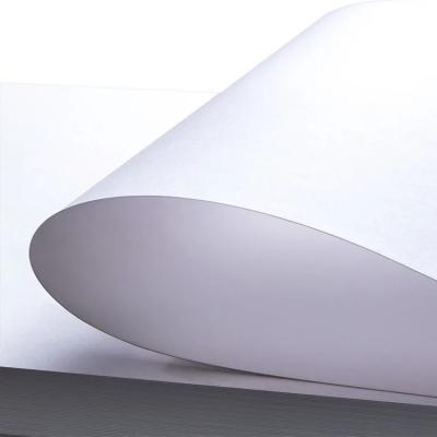 China 80 Gsm C1s Gloss Art Paper Jumbo Roll High Whiteness Size Customized for sale