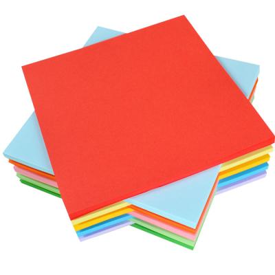 China 70gsm 75gsm 80gsm Color Paper Sheets A4 Brightly Colored Copy Paper for sale