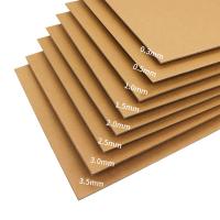 China 150 Gsm 180 Gsm Kraft Paper Board Recycled For Packaging Material for sale