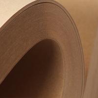 China 1 Sided Coated Glue Brown Kraft Paper Rolls Eco Friendly High Tear Resistance for sale