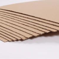 China 3 Ply Kraft Folding Corrugated Paperboard For Carton Mailer Shipping Boxes for sale
