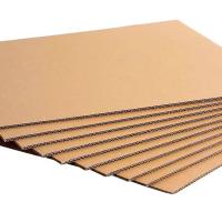 China 3 Ply Kraft Folding Corrugated Paperboard For Carton Mailer Shipping Boxes for sale