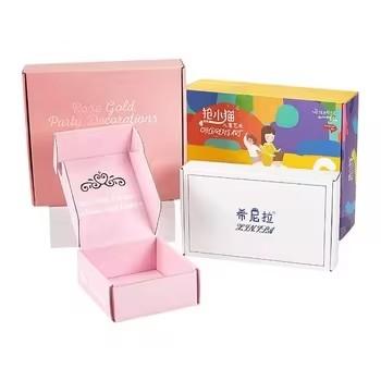 China High Strength Cardboard Paper Box Customized Corrugated Packaging Boxes OEM for sale