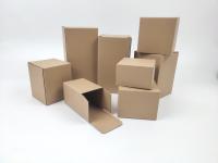 China Eco Friendly Mailing Corrugated Carton Cardboard Box Folding Flat Rigid Shipping Box for sale