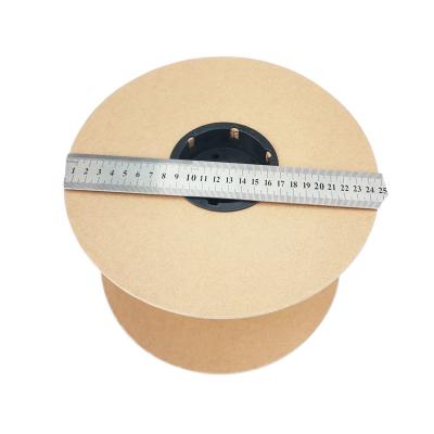 China Eco Friendly Kraft Paper Spools , Recycled Cardboard Cable Reel for sale