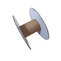 China Crafting Eco Friendly Paper Wire Spool With OEM Expertise / Kraft Paper Cardboard for sale