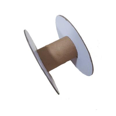 China Crafting Eco Friendly Paper Wire Spool With OEM Expertise / Kraft Paper Cardboard for sale