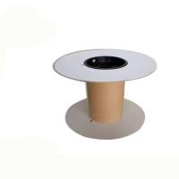 China OEM Eco Friendly Kraft Paper Wire Spool , Textile Industry Empty Cardboard Spools for sale