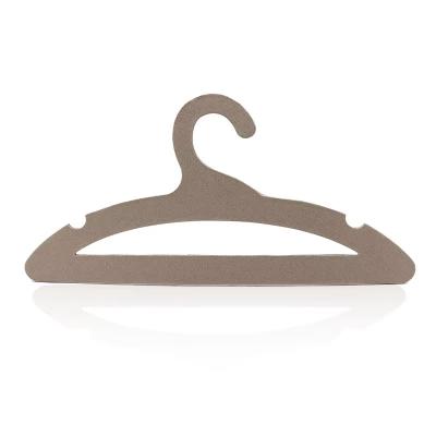China Fashion Recycled Grey Board Paper Hanger Cutomized For Garment for sale
