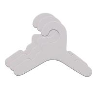 China Brown Cardboard Kraft Paper Hangers Custom Paperboard Hangers Recycled for sale