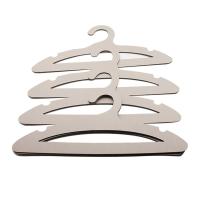 China Biodegradable White Cardboard Paper Hanger For Coat Suit Clothes Towel Hanging for sale