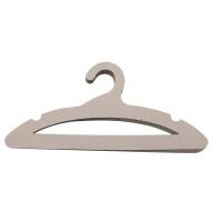 China Biodegradable White Cardboard Paper Hanger For Coat Suit Clothes Towel Hanging for sale