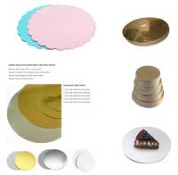 China 12 Inch Gold Cake Board Food Grade Round Cake Tray Customized Color for sale