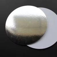 China 2mm Thick Round Cardboard Cake Boards 10 Inch Cake Circles Customized Color for sale