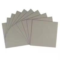 China Gravure Printing Compatible Grey Cardboard with Single Side Coating Custom Order for sale