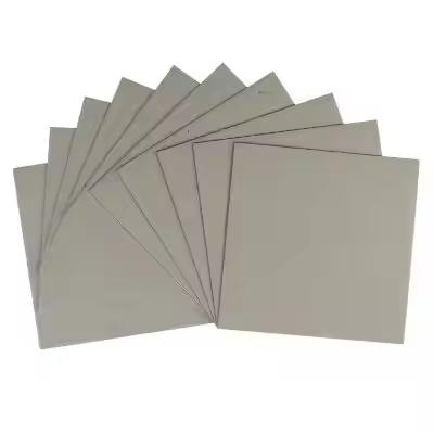 China Gravure Printing Compatible Grey Cardboard with Single Side Coating Custom Order for sale