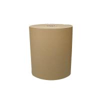 China Custom Printed Kraft Paper Jumbo Roll 80GSM With Logo for Gift Bags Shopping Bags Premium Branding Solution for sale