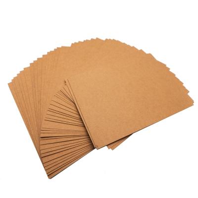 China 3MM Heavy Duty Kraft Cardboard 2200mm for Pallet Lining Anti Slip Waterproof Industrial Packaging Supplies for sale