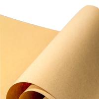 China Virgin Kraft Paper 89GSM Natural Brown Uncoated for Food Packaging Printing Smooth Surface for sale
