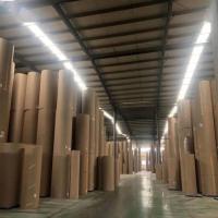 China Virgin Kraft Paper 89GSM Natural Brown Uncoated for Food Packaging Printing Smooth Surface for sale