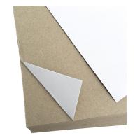 China Customized Shape Duplex Board Paper with 170~500 GSM and 0.2mm~0.54mm Thickness for Anti-Curl Packaging Applications for sale