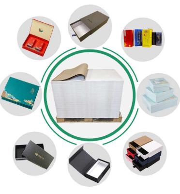 China Wholesale 230gsm-1500gsm Duplex Board with Kaolinite Coating for Chemical Use and Single Side Coating for sale