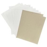 China 350g White Coated Grey Back Duplex Board for Jewelry & Watch & Eyewear Packaging Custom Order Accept for sale