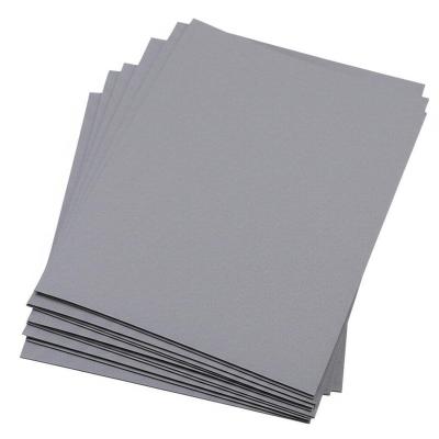 China 1.5mm Thickness Grey Cardboard A4 Sheet Durable Material Perfect for Industrial Packaging Display and Model Construction for sale