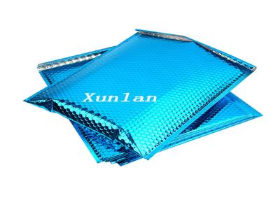 China PE Plastic Glossy Aluminum Foil Bubble Mailers Linghtweight Shipping for sale