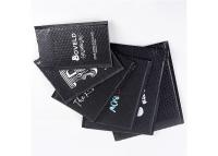 China Light Weight Recyclable Black Poly Bubble Mailers With Custom LOGO Printed for sale