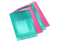 China PE Film Poly Padded Envelopes Custom Printed Colored Bubble Mailers for sale