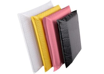 China PE Film Colored Bubble Mailers Poly Shipping Envelopes Waterproof Cushion Packaging Bags for sale