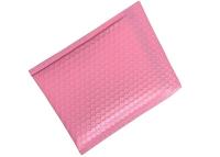 China Personalized Pink Poly Bubble Mailers Water Resistant For Protective Packaging for sale