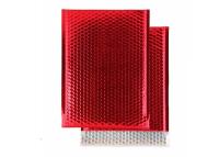 China Custom Logo Print USPS Express Padded Envelope Metallic Plastic Bubble Mailers for sale