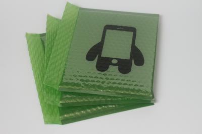 China green metallic bubble mailer 150*200+40mm gloss waterproof metallic bubble envelop for shipping for sale