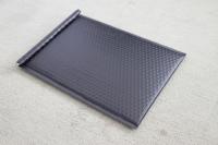 China matt black metallic bubble mailer 150*200+40mm gloss waterproof metallic bubble envelop for shipping for sale